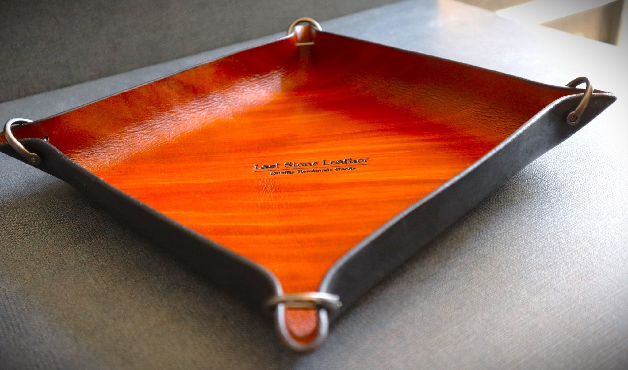 Custom Catchall Trays – Last Stone Leather