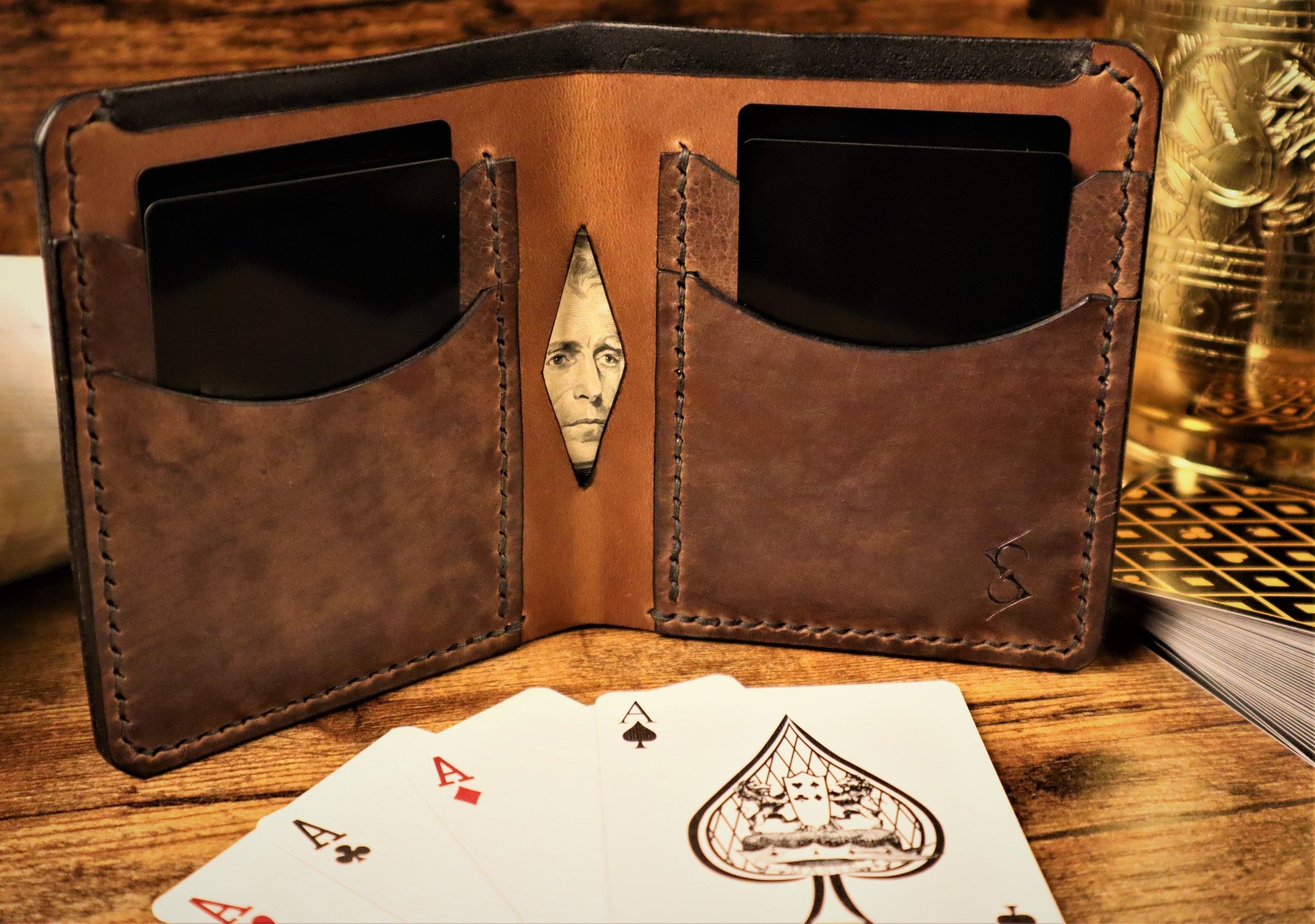 Gamblers Wallet – Last Stone Leather