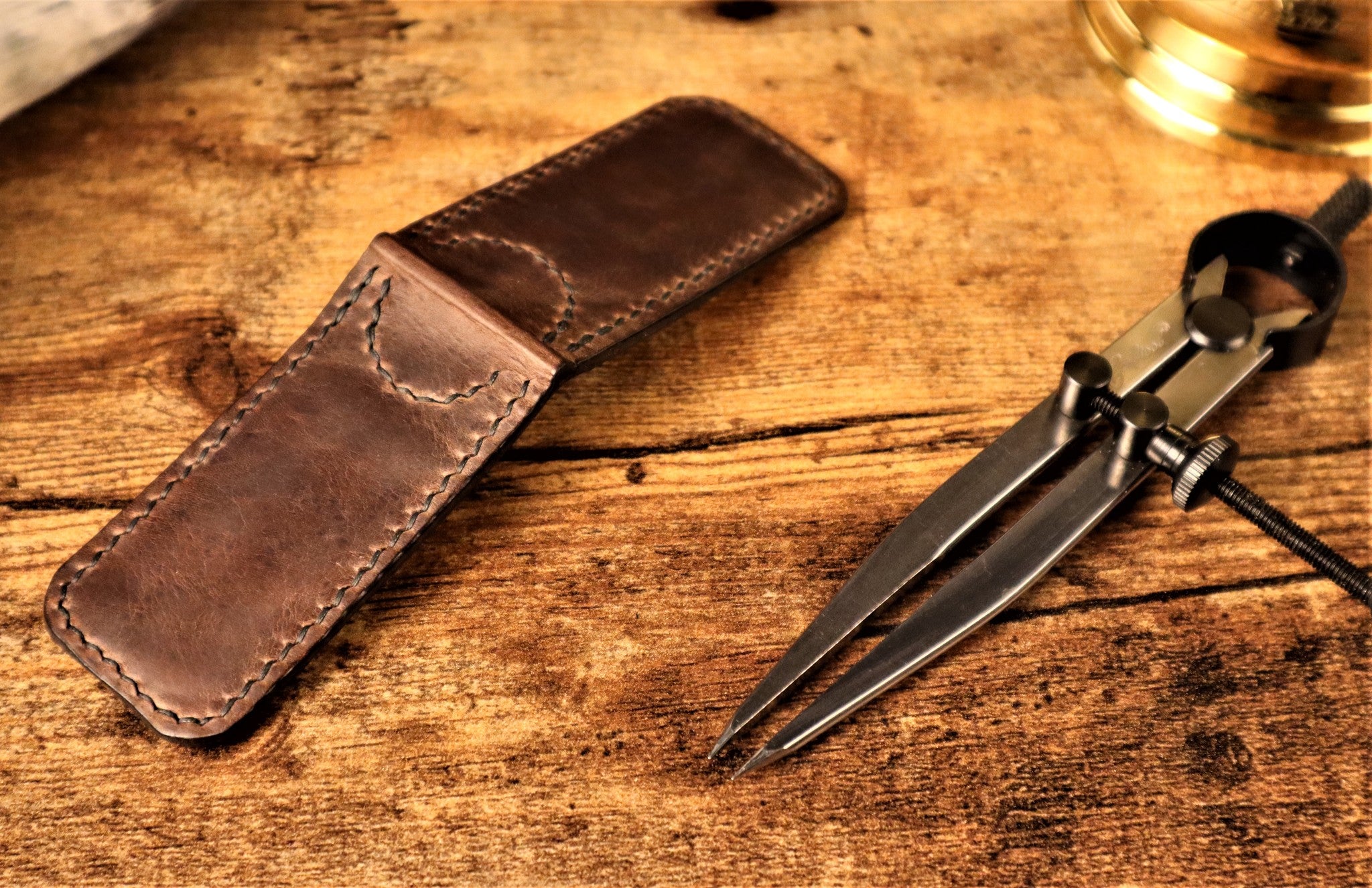 Rustic Money Clip - Magnetic – Last Stone Leather
